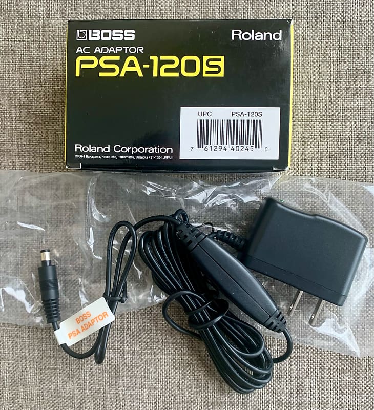 Roland PSA-120S 9v 500mA Power Supply. 100% Mint in box, | Reverb
