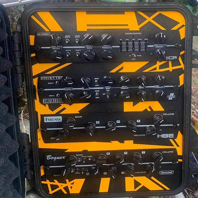 Burns Delta Model 4 Slot Case, 3VH iii, Synergy Randall | Reverb