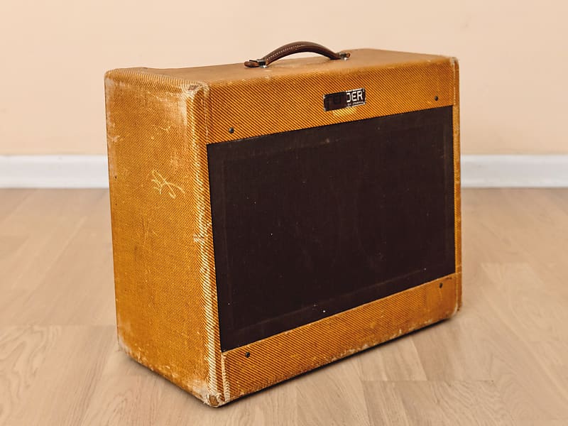 1954 Fender Super Tweed Wide Panel Vintage Tube Amp 2x10 w/ | Reverb