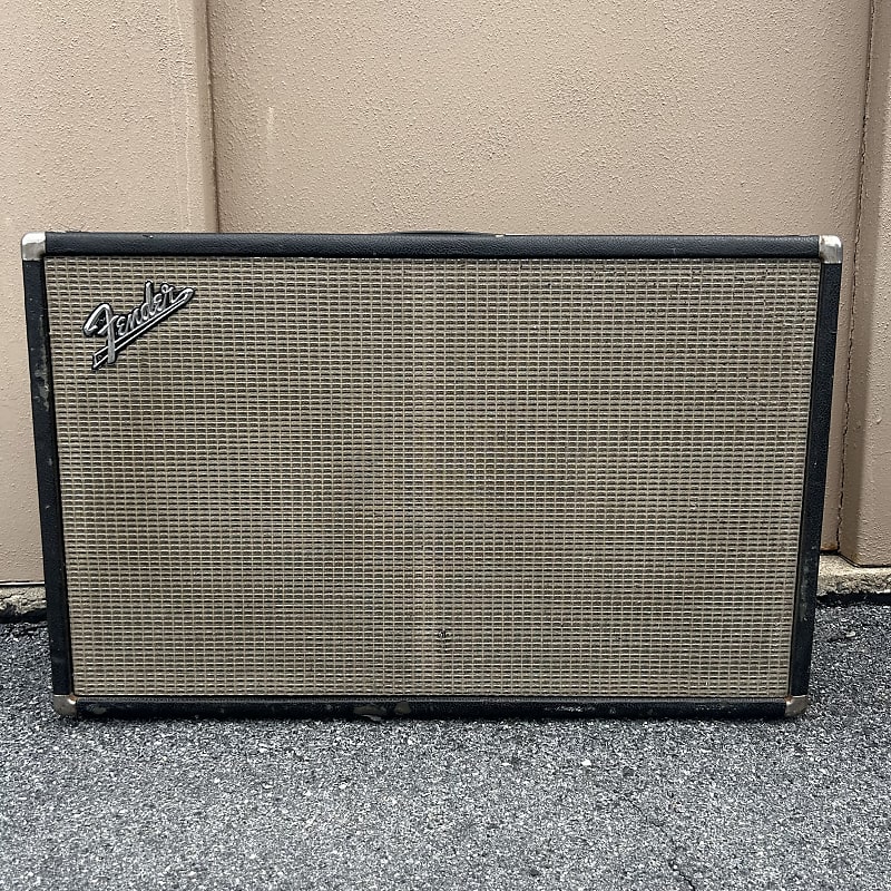 1964 Fender Bandmaster 2x12 Cabinet w/ New Jensen C12 | Reverb