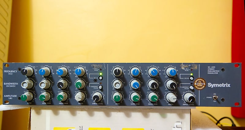 Symetrix SE-400 Stereo Parametric Equalizer 4-band [works | Reverb