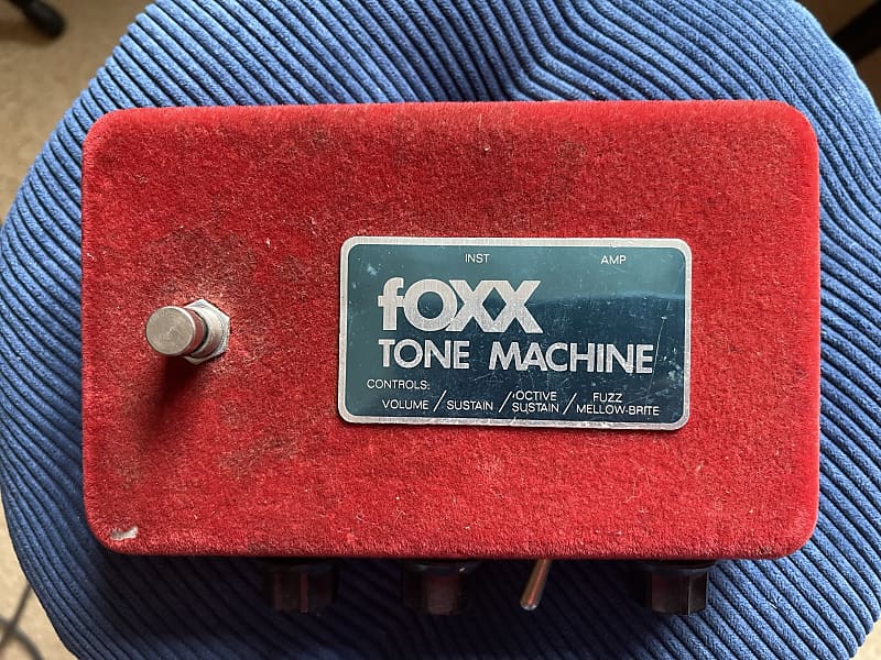 Original Vintage Foxx Tone Machine 70's - Red Velvet | Reverb