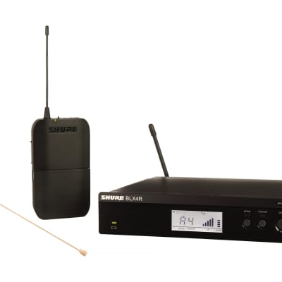 Shure BLX14R/MX53 Wireless Rack-mount Presenter System with | Reverb