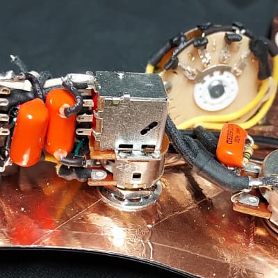 Rock'n R Guitars Loaded HH for Strat Pickguard W/GM "Invader" | Reverb