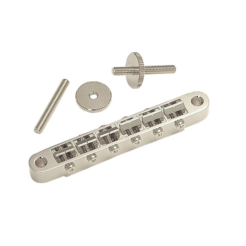 Tune-O-Matic Bridge-Nickel | Reverb