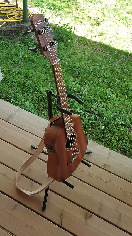 Gold Tone M-Bass25 Micro 25" Scale Acoustic/Electric Bass | Reverb