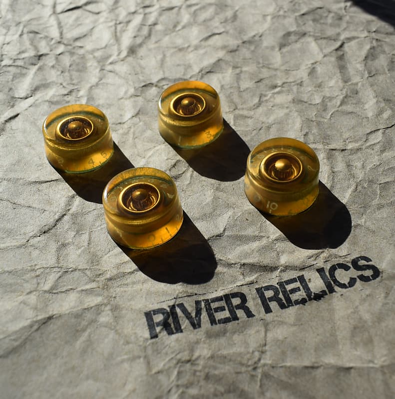 RIVER RELICS Aged Genuine USA Gold Gibson Speed Knobs from | Reverb