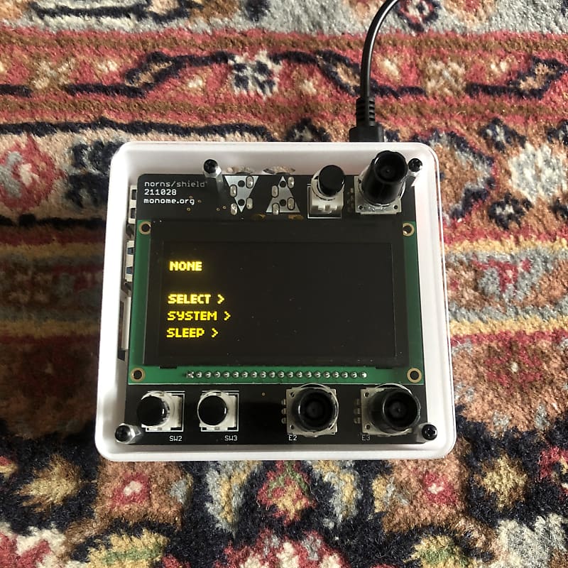 Monome Norns Shield 2022 with pi4 and power adapter | Reverb