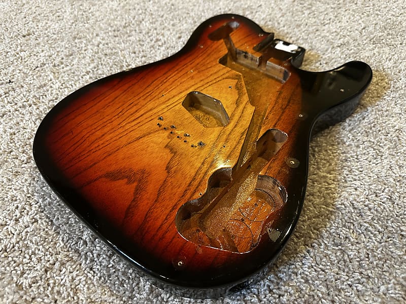Telecaster Body - Sunburst Nitro | Reverb