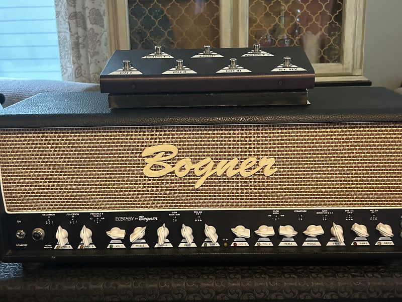 1997 Bogner Ecstasy 101B EL34 3-Channel 120-Watt Guitar Amp | Reverb