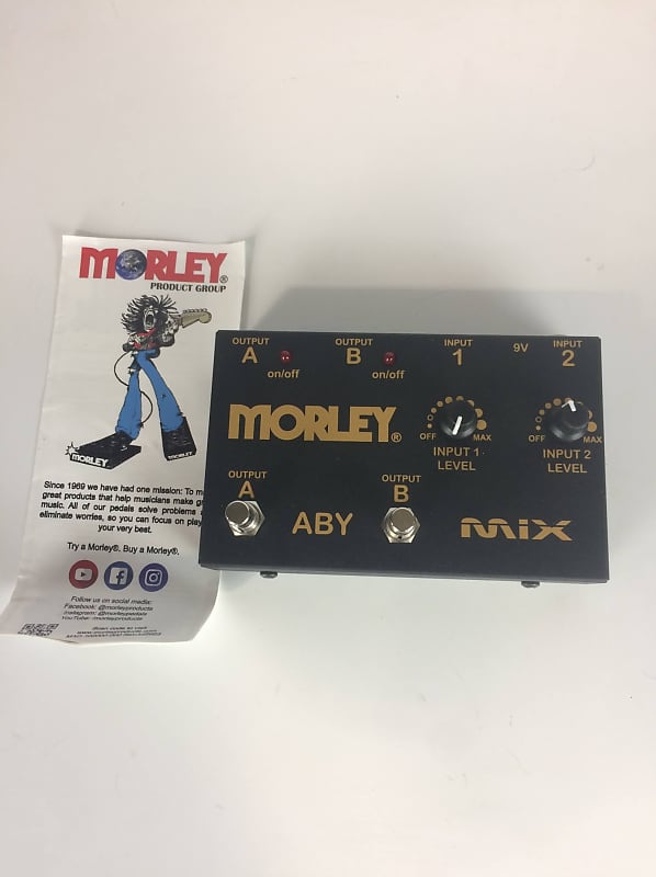 Morley ABY-MIX-G Gold Series Mixer Combiner | Reverb