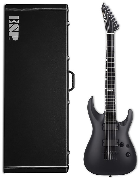 ESP E-II HORIZON NT-7B BLKS 7-String Electric Guitar, Black | Reverb