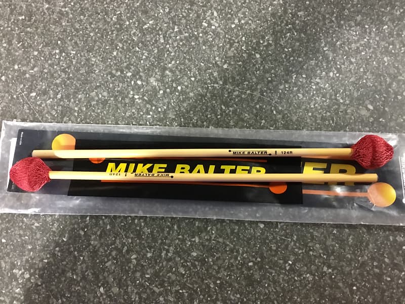 Mike Balter 124R Red Polyester, Rattan, Medium, Vibes | Reverb