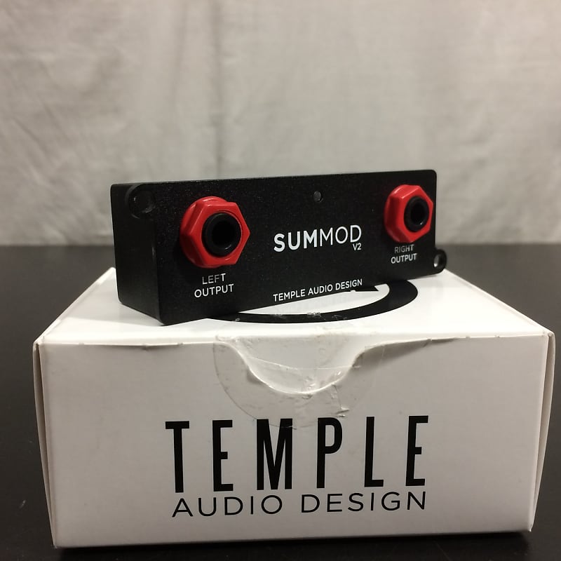 Temple Audio SUM MOD V2 Stereo Output Module for Temple Pedal | Reverb