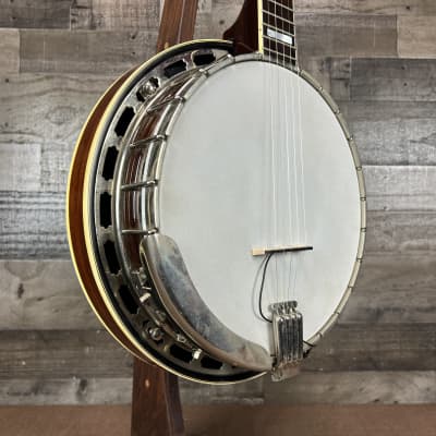 Saga 5-String Closed Back Banjo (1980's) W/OHSC & L.R. Baggs | Reverb