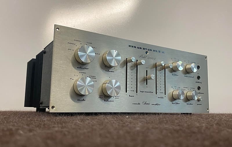 Vintage Marantz 1200B Stereo Integrated Amplifier. Pro | Reverb