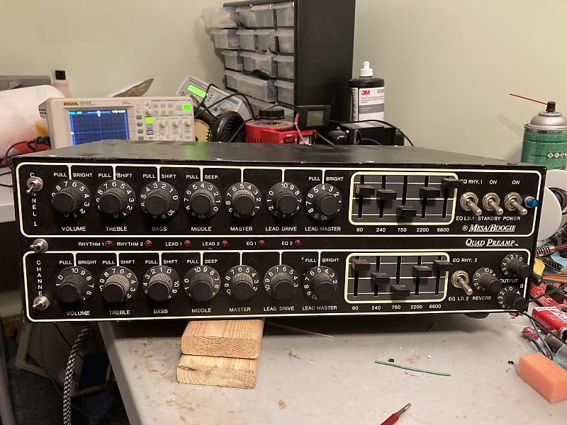 Mesa/Boogie Quad Pre-Amp With MIDI! | Reverb