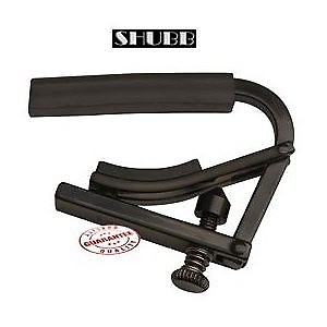 Shubb Original Series Black Steel String Guitar Capo C1K | Reverb