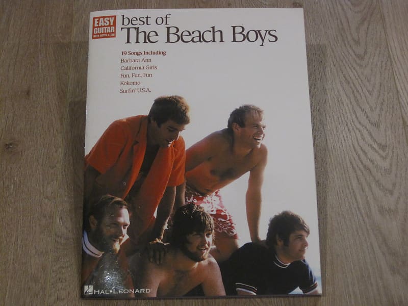 Beach Boys Best of Sheet Music Song Book Songbook Easy Guitar | Reverb