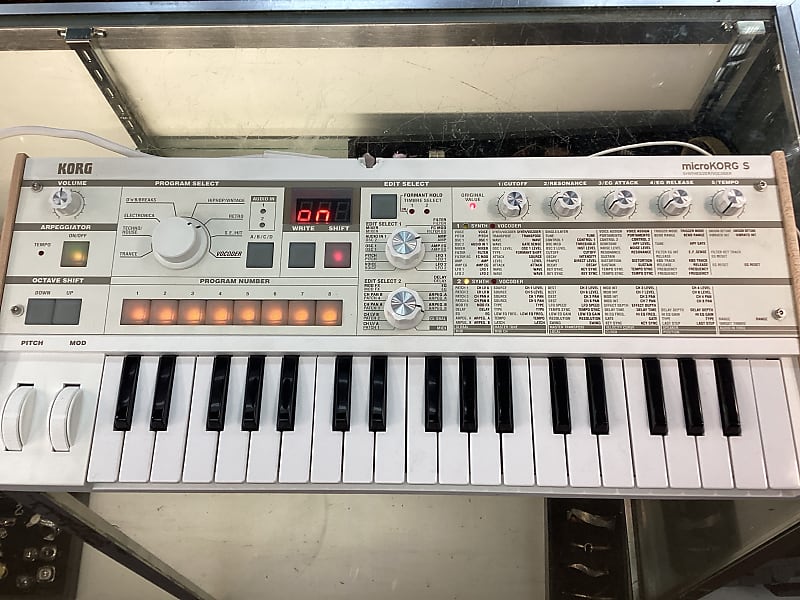 Korg microKORG-S 37-Key Synthesizer/Vocoder 2002 - 2019 - | Reverb