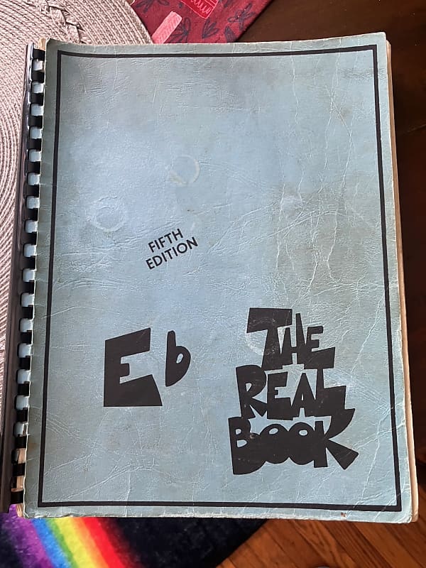 Eb real book fifth edition rare excellent condition | Reverb