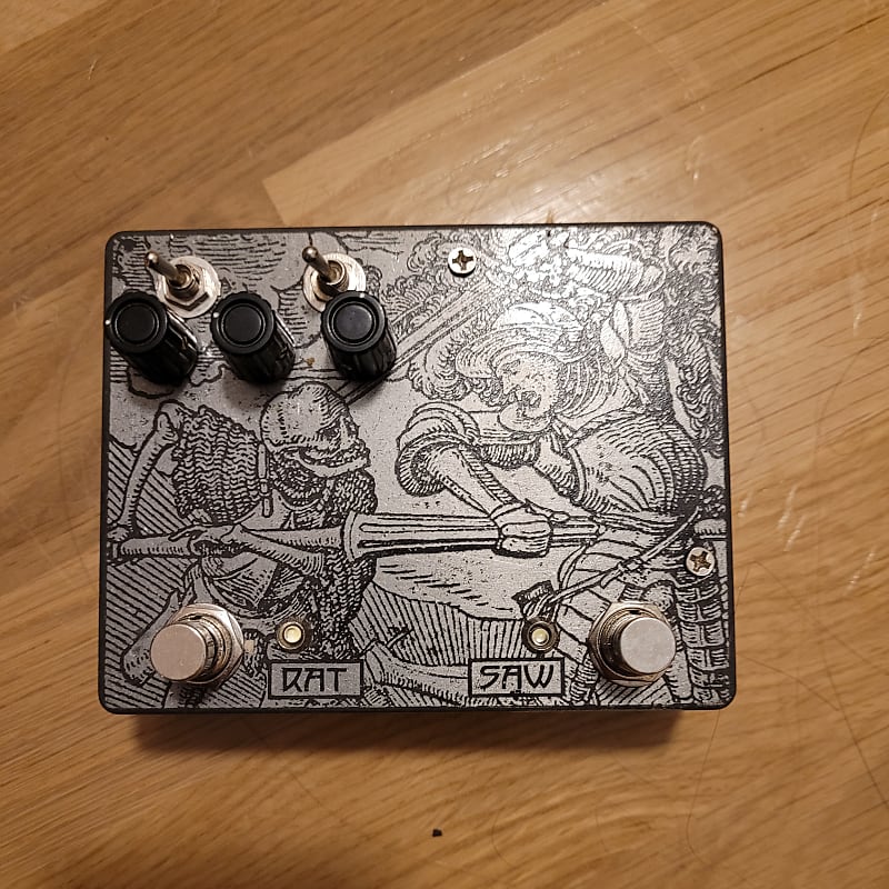 Inverted Cross Custom lm308 Rat and HM2 clones 2022 Custom | Reverb