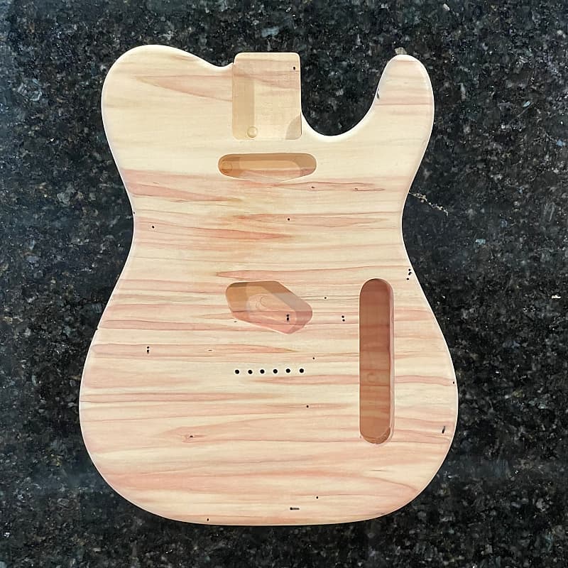 Custom Roasted Box Elder Telecaster Body - Fender Style - One | Reverb