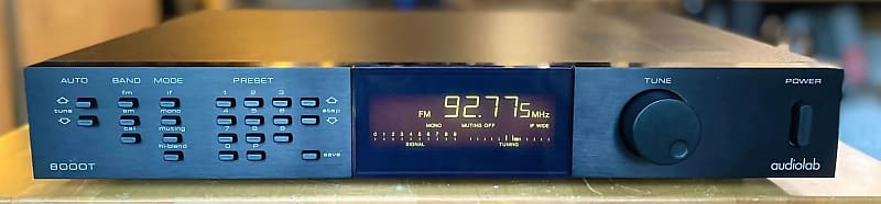 Audiolab 8000T Audiophile AM & FM tuner - Black | Reverb