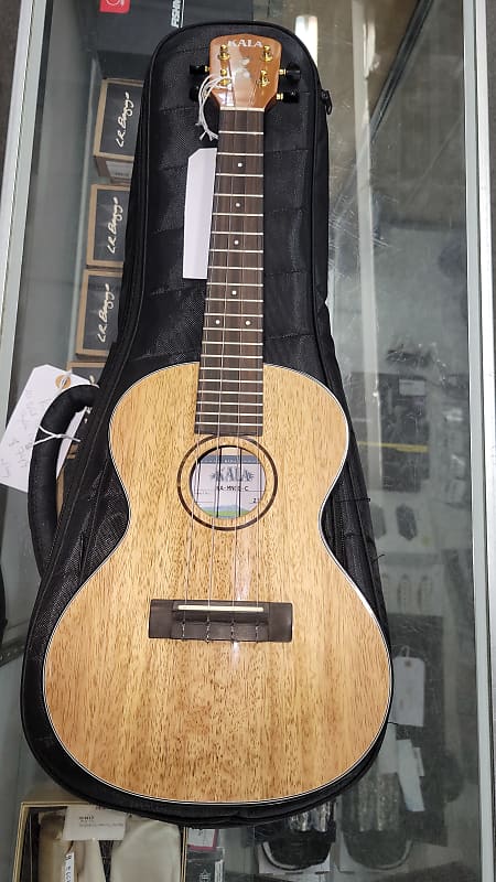 KALA KA-MNGG-C Solid Curly Mango Concert Ukulele w/Case - | Reverb