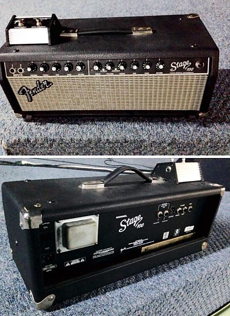 Fender Stage 100 Guitar Head w/Footswitch | Reverb