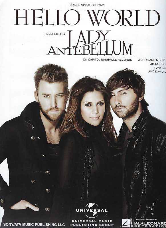 Hello World (Lady Antebellum) Piano Vocal | Reverb
