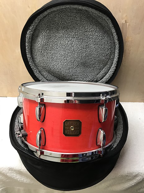 Gretsch Custom Shop Hot Pink Gloss Lacquer 7X13 Vinyard Snare | Reverb