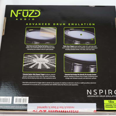 NFUZD 13 inch Snare/Tom Trigger Pad | Reverb