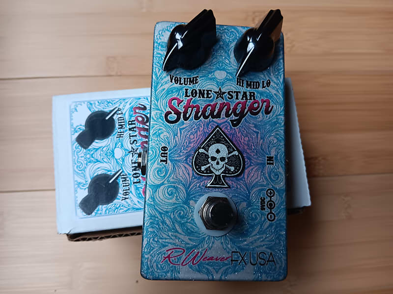 R Weaver FX Lone Star Stranger Treble Boost Diaz Texas Ranger | Reverb