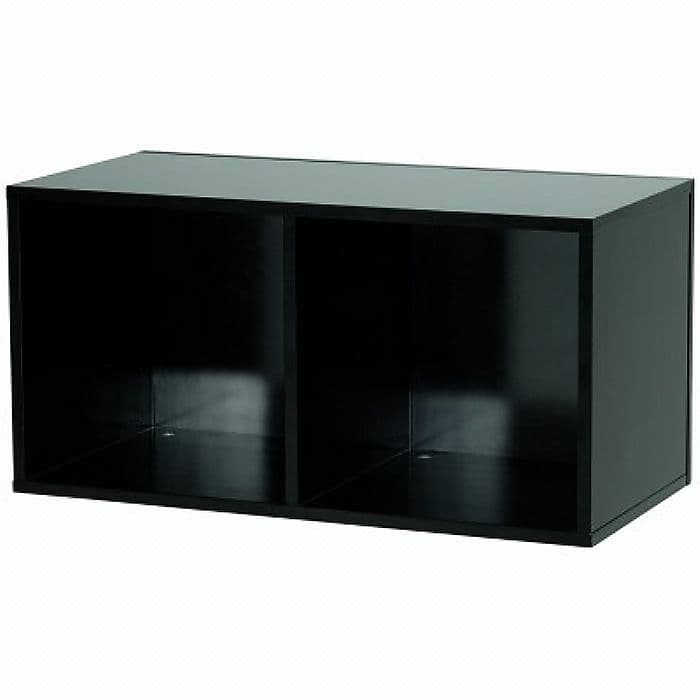 Glorious 12" Vinyl Record Storage Box 230 (black) (B-STOCK) | Reverb