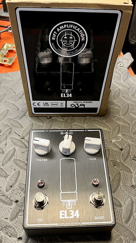 Rift Amplification el34 Preamp and Boost | Reverb
