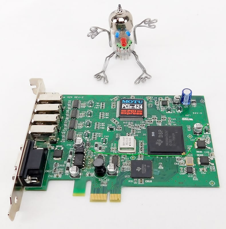 MOTU PCIe-424 Express Card Audio Interface + Neuwertig +1.5 | Reverb