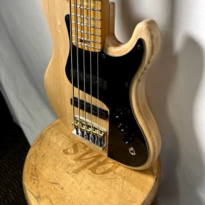Short Scale bass Woodcraft Electric Guitars JB5 Mini Marcus | Reverb