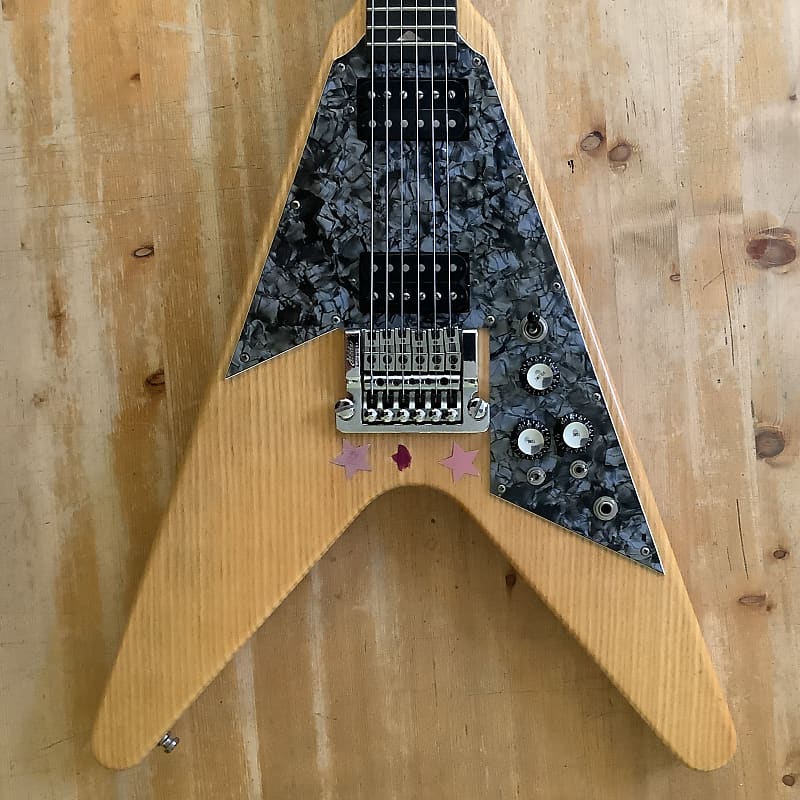 Luthier Made Frith custom Flying V Ex artists guitar. | Reverb