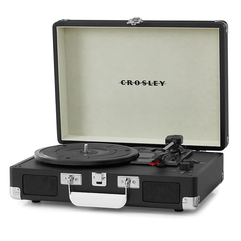 Crosley CR8005F-BU Cruiser Plus Vintage Bluetooth Turntable, | Reverb