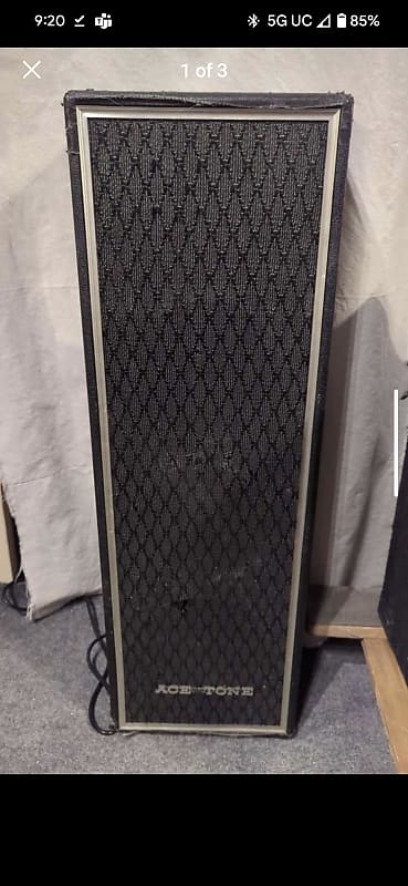 Vintage guitar amp PA speaker Ace Tone VM30 1960s - Black | Reverb