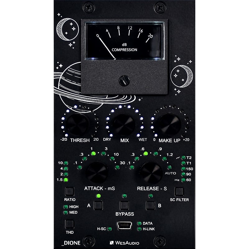 WesAudio DIONE Starlight Analog 500-Series Bus Compressor w/ | Reverb