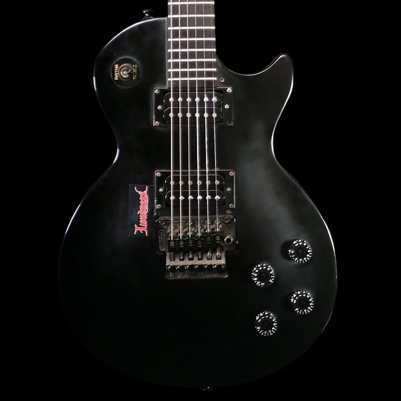 Epiphone Les Paul Gothic Floyd Rose - Satin Black | Reverb