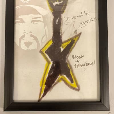 Dean Dimebag Razorback "Yellow Devil" Electric Guitar | Reverb