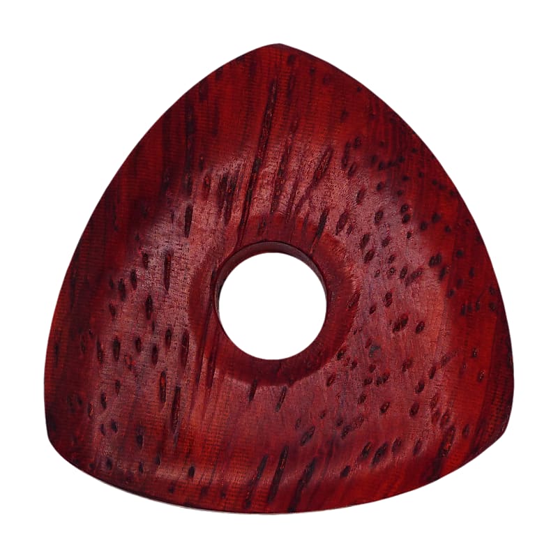 Padauk Wood Guitar Or Bass Pick - 4.0 mm Ultra Heavy Gauge - | Reverb