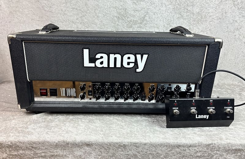 Laney VH100R all tube guitar amp head with footswitch | Reverb