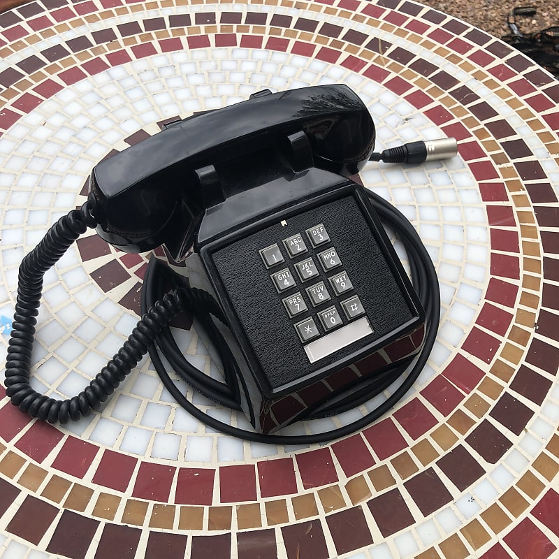 Vintage circuit bent telephone microphone with XLR cord. Mic | Reverb