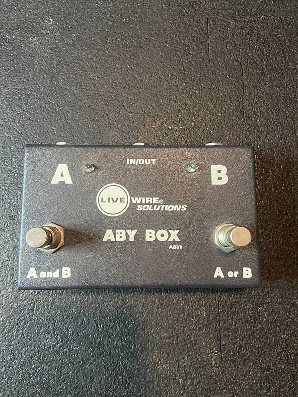 Live Wire ABY-1 2000’s - Black | Reverb