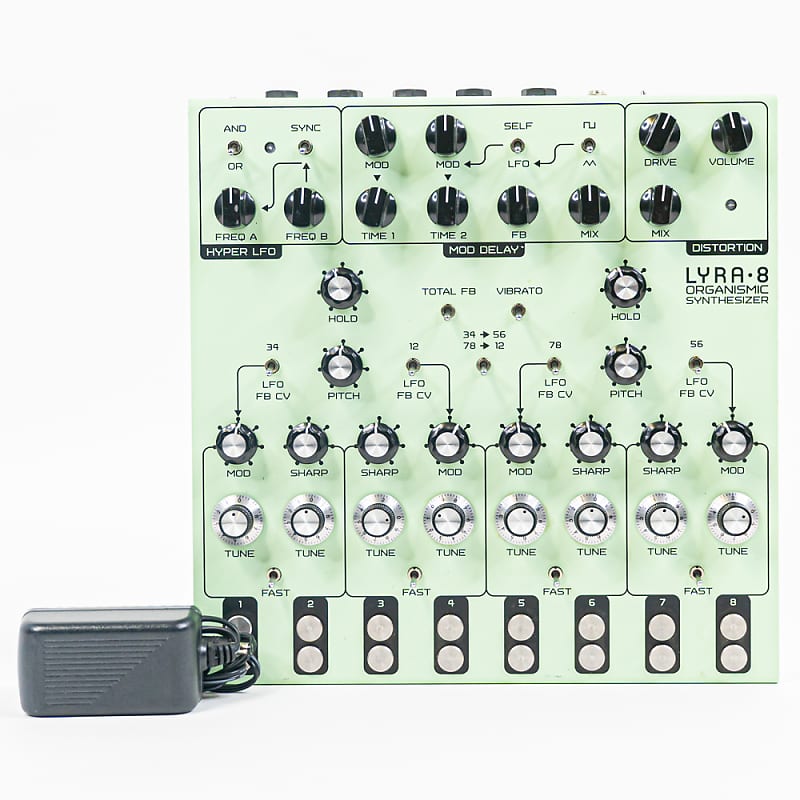 SOMA Laboratory Lyra-8 Organismic Drone Synthesizer (Green) | Reverb