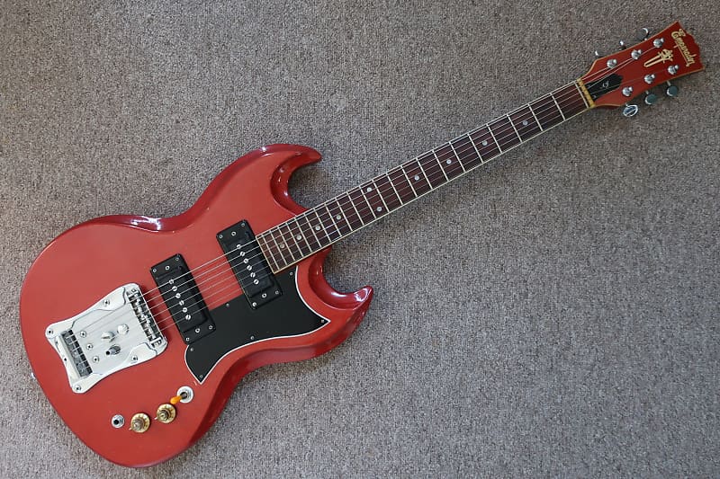 Vintage 1970s Emperador SG MIJ Electric Guitar Well | Reverb Australia